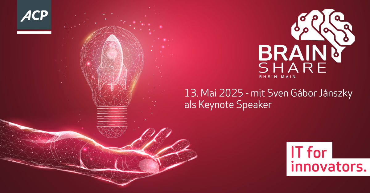 ACP BRAINSHARE Rhein Main 2025 | ACP - IT for Innovators