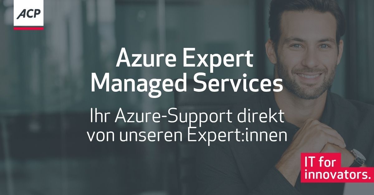 Azure Expert Managed Services | Ihr Azure-Support von ACP